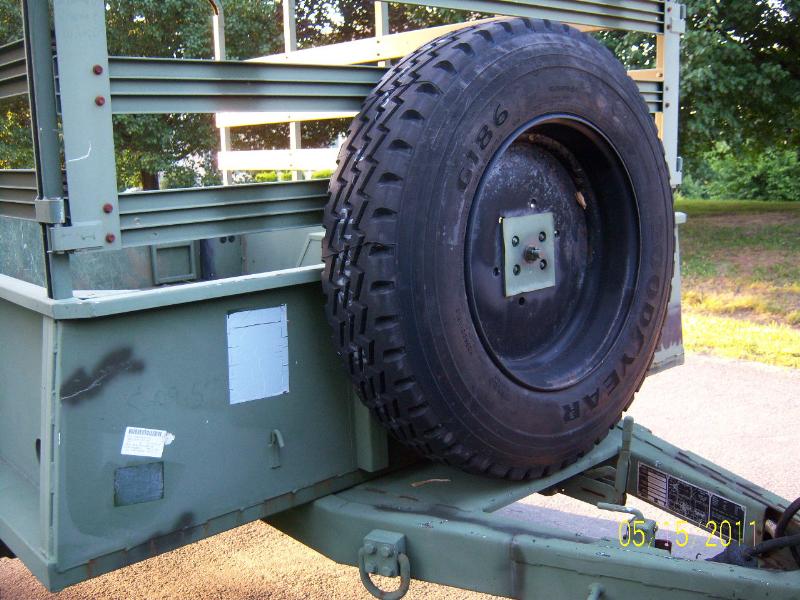 M105A3 MILITARY TRAILER MADE FOR M35A3 TRUCKS