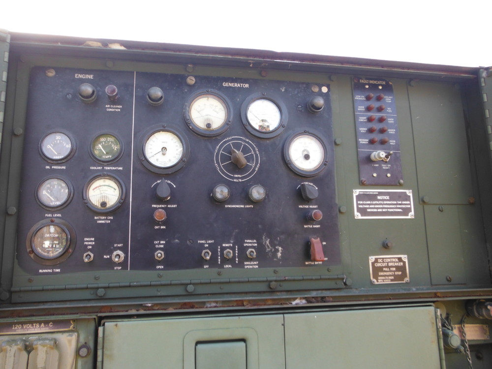 15KW generator - Surplus Military Depot