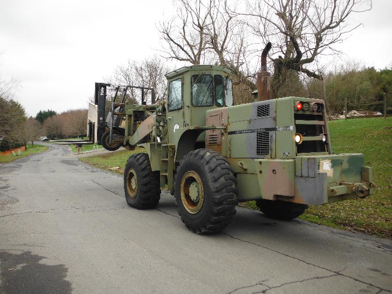 INTERNATIONAL DRESSER M10A 530 MILITARY WHEEL LOADER FORKLIFT - Surplus ...