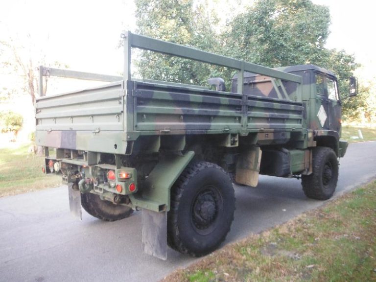 STEWART AND STEVENSON M1081 4x4 LMTV CARGO TRUCK UNIMOG M1078 - Surplus ...