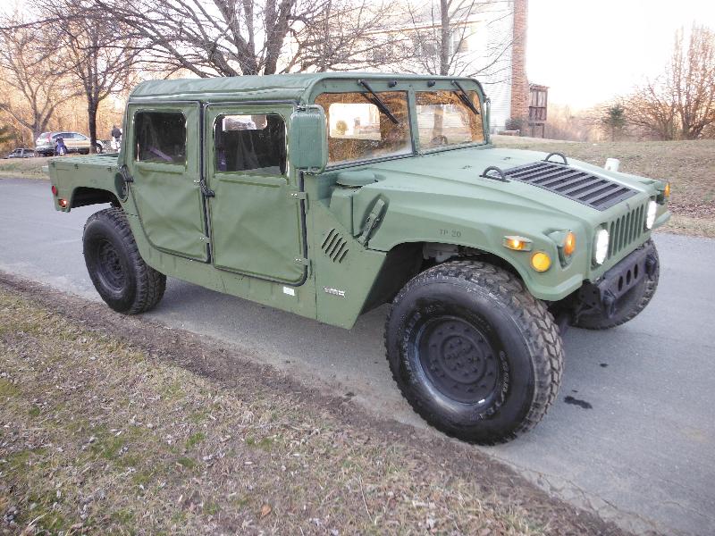 M998 MILITARY 4DR 2010 80 MILES H1 HUMMER MILITARY TRUCK - Surplus ...