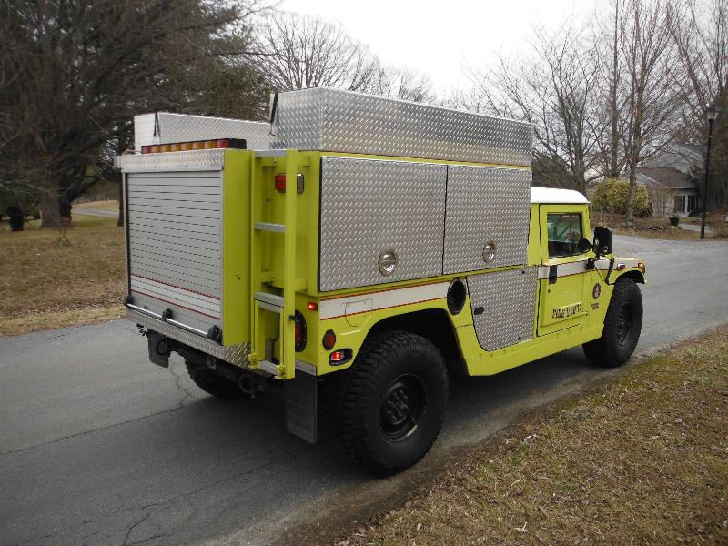 1997 HUMMER H1 BRUSH FIRE TRUCK 4SP TURBO 34K CTIS M998 - Surplus ...